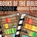 Books Of The Bible Printable Memory Game Bundle Learn Old & | Etsy