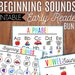 Beginning Sounds Alphabet Practice Vowel Sounds Classroom | Etsy