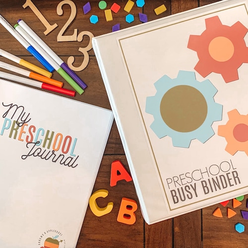 Preschool Busy Binder Printable Preschool Activities - Etsy