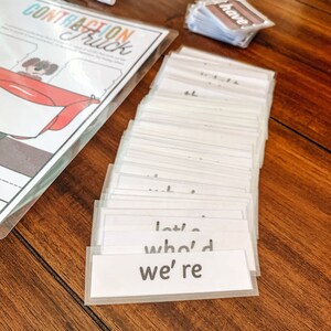 Contraction Activity, Printable Reading Game, Spelling Practice ...