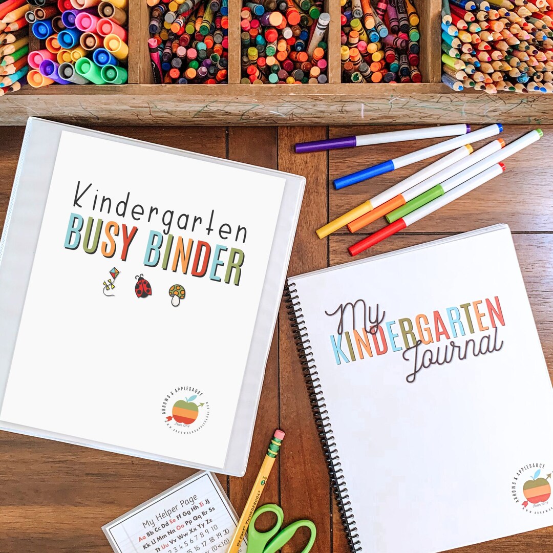 MEGA Kindergarten Bundle, Printable Kinder Activity Book, Kindergarten ...
