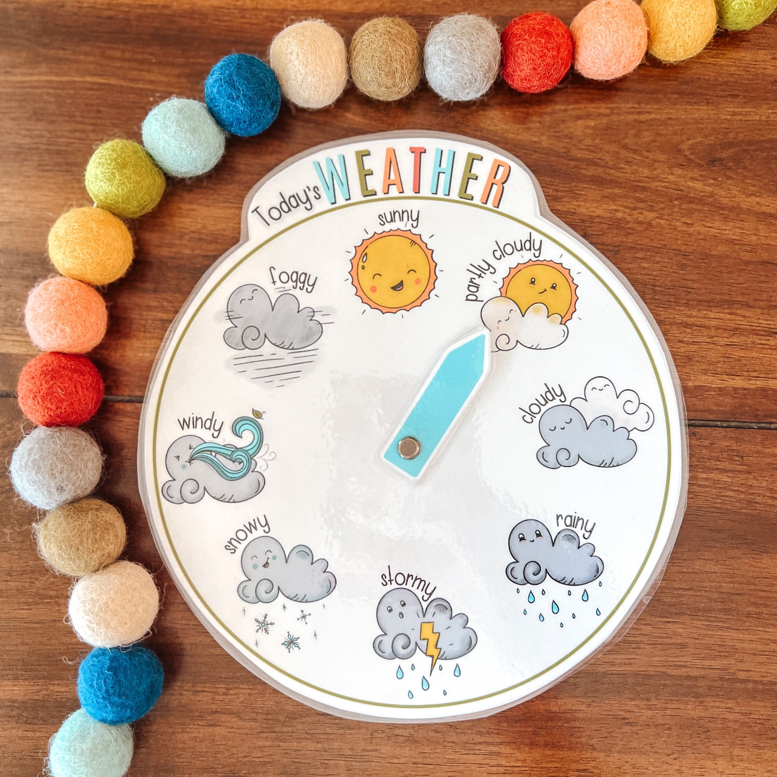 Weather Wheel, Circle Time, Weather Station, Preschool Kindergarten ...