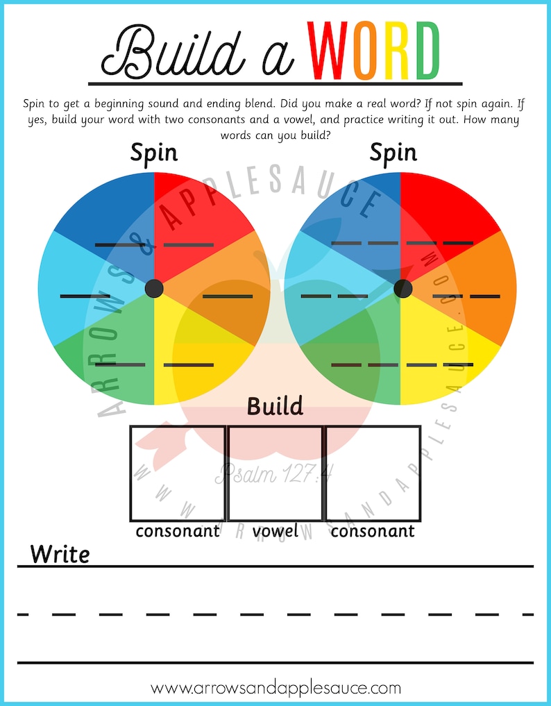 CVC Reading Game, Printable Sight Word Practice, Beginning Phonics ...