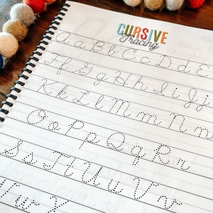 Cursive Alphabet Bible Verses, Printable Cursive Workbook, Scripture ...