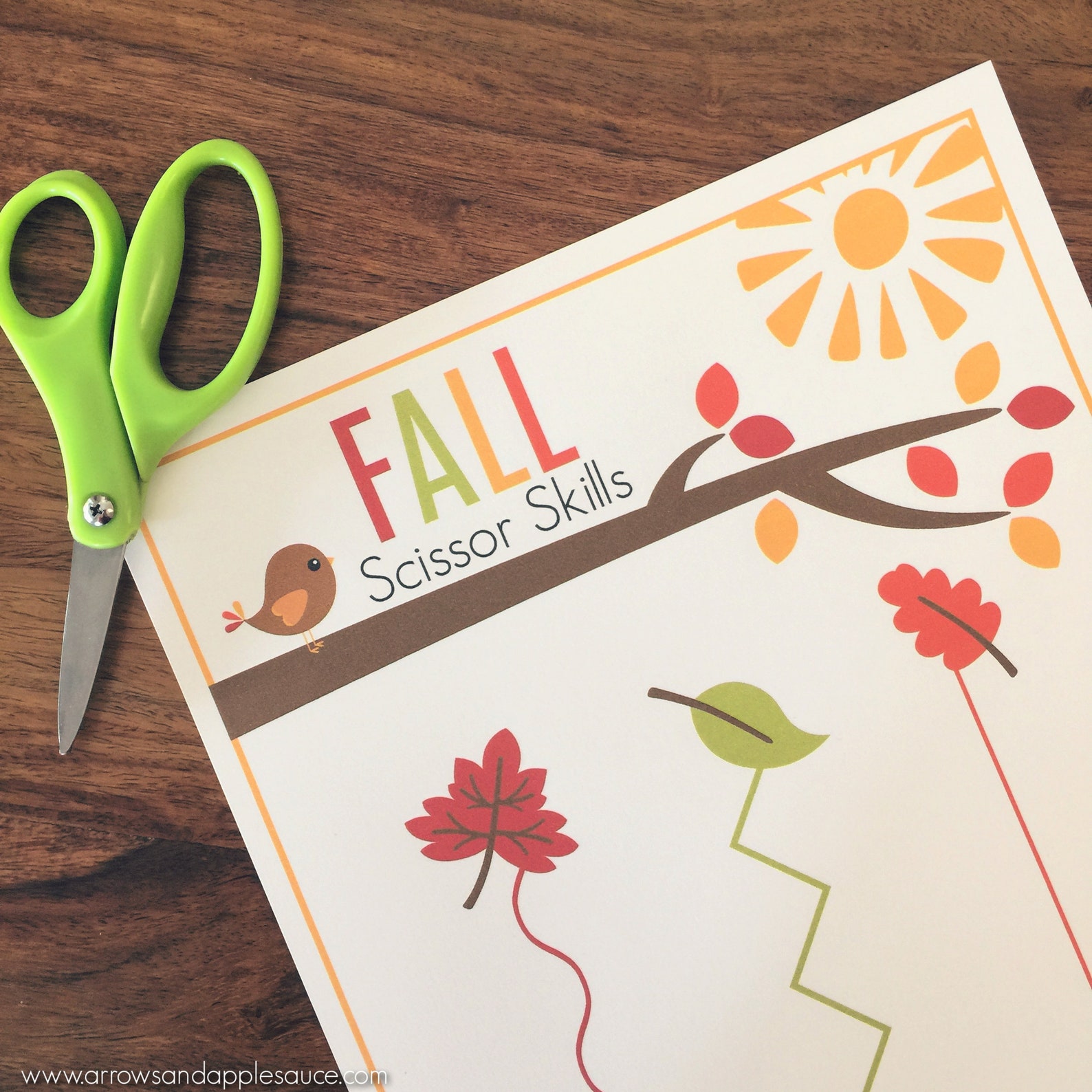 Fall Preschool Activity PRINTABLE Bundle, Alphabet Puzzles, Tracing ...