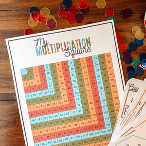 Skip Counting Cards, Printable Multiplication Resources, Homeschool ...