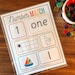 Numbers 1-10 Matching, Number Sense, Counting Activity, Preschool Math ...