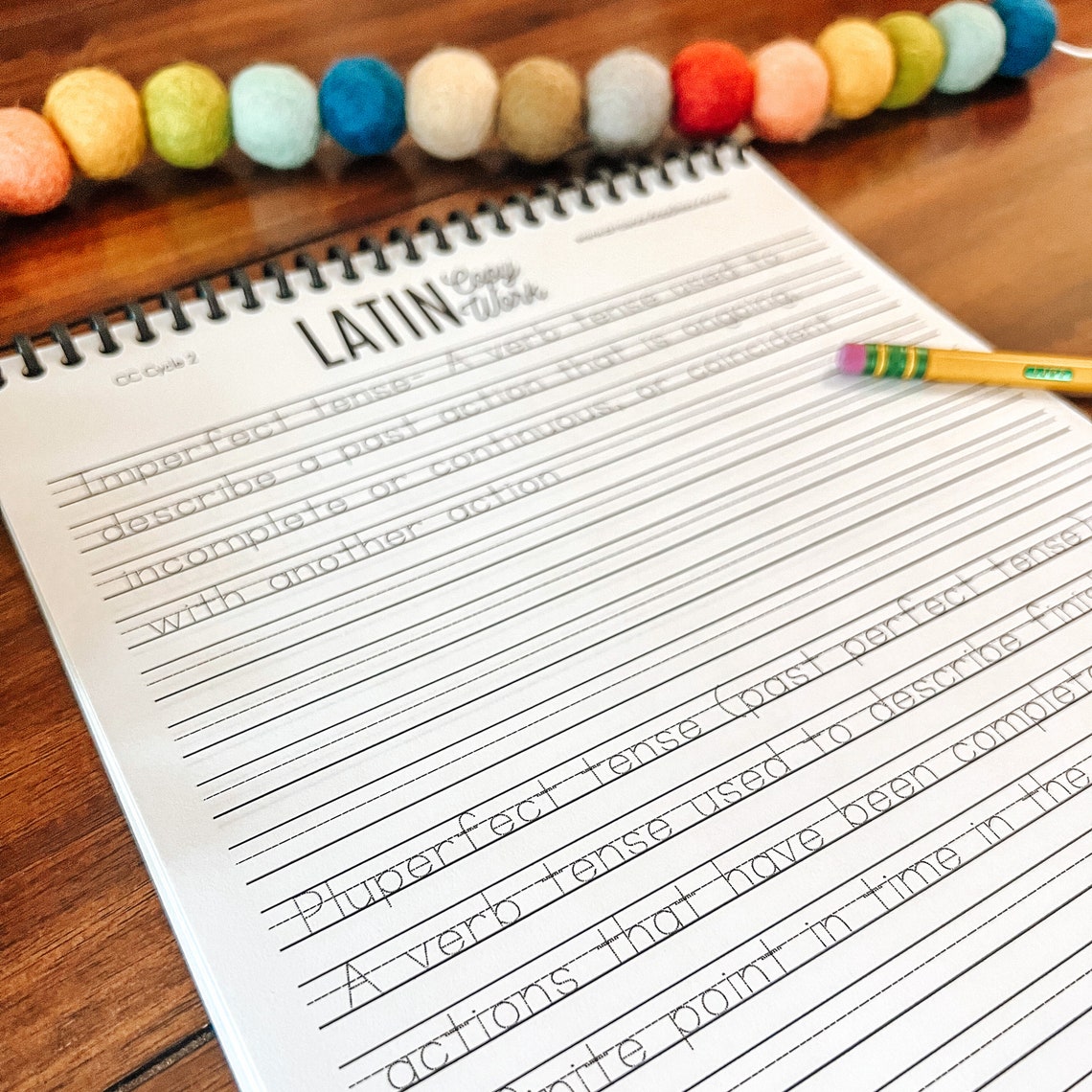 Latin Printable Worksheets Verb Tense CC Cycle 2 Latin Kids - Etsy