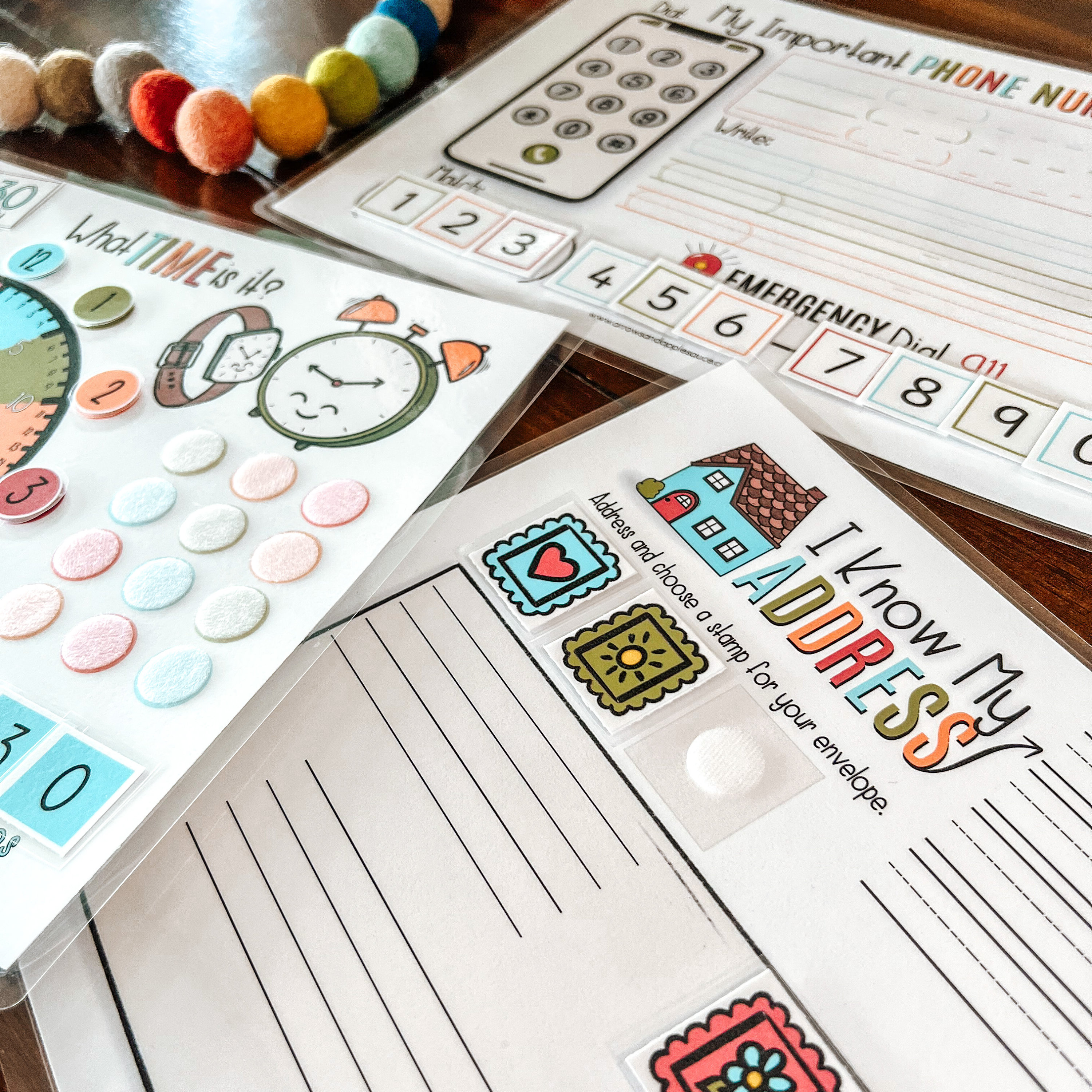Life Skills for Kids Printable Bundle Learn to Tell Time - Etsy UK