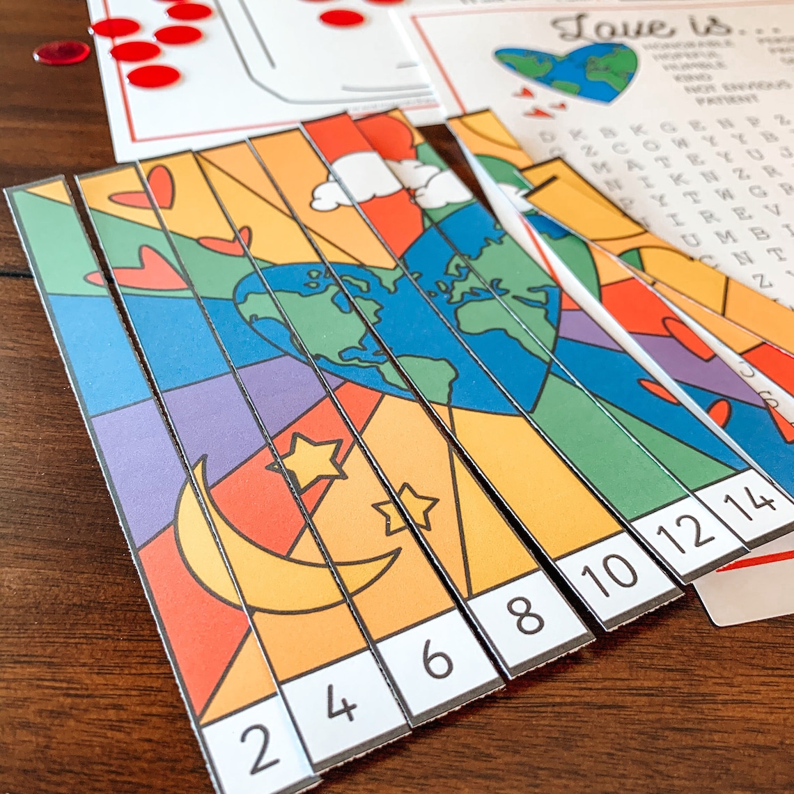 God is Love Bible Activity Printable Kids Bible Study John - Etsy