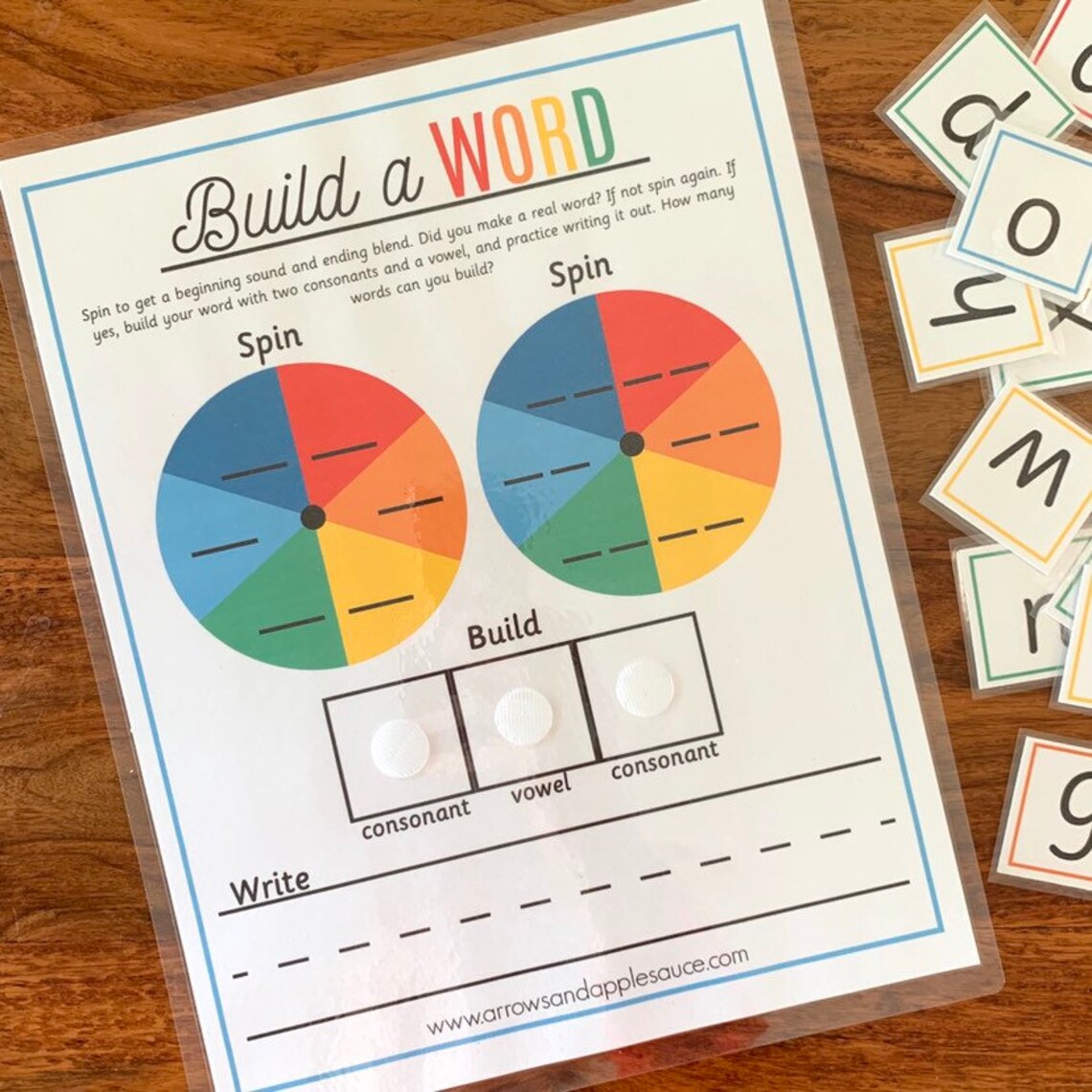 CVC Reading Game Printable Sight Word Practice Beginning | Etsy Canada