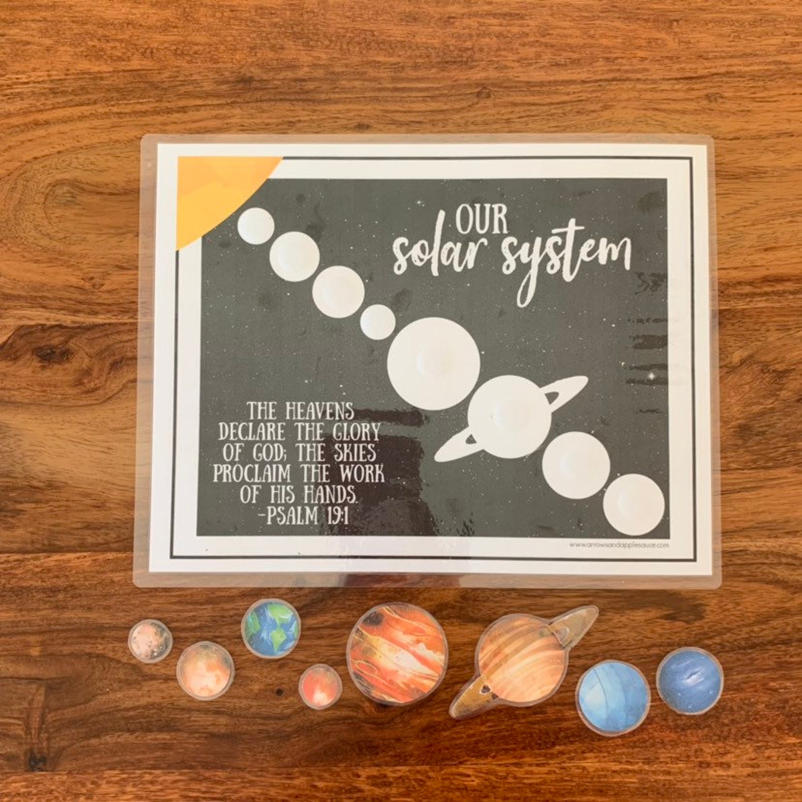 Solar System Printable Memory Game Planets Activity Learning - Etsy