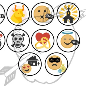 Ten Commandments Printable Memory Game, Kids Activity, Bible Verse ...