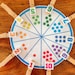 Number 1-10 Matching Game, Educational Printable Math Wheel, Preschool ...