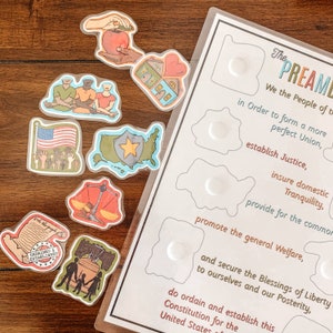 Preamble to the Constitution Printable Activity Pack, United States ...