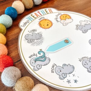 Weather Wheel, Circle Time, Weather Station, Preschool Kindergarten ...