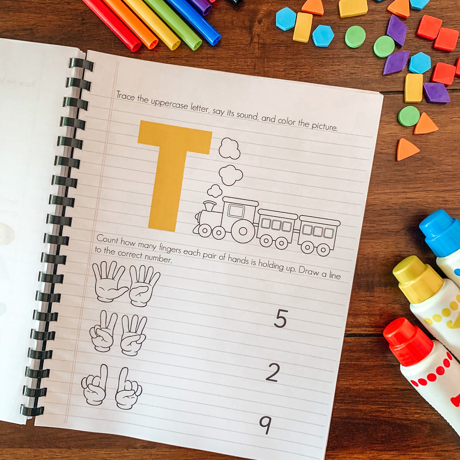 Preschool Journal Printable Daily Preschool Activity - Etsy