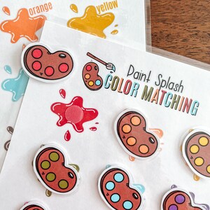 Alphabet Colors Busy Binder, Busy Book, Printable Preschool Curriculum ...