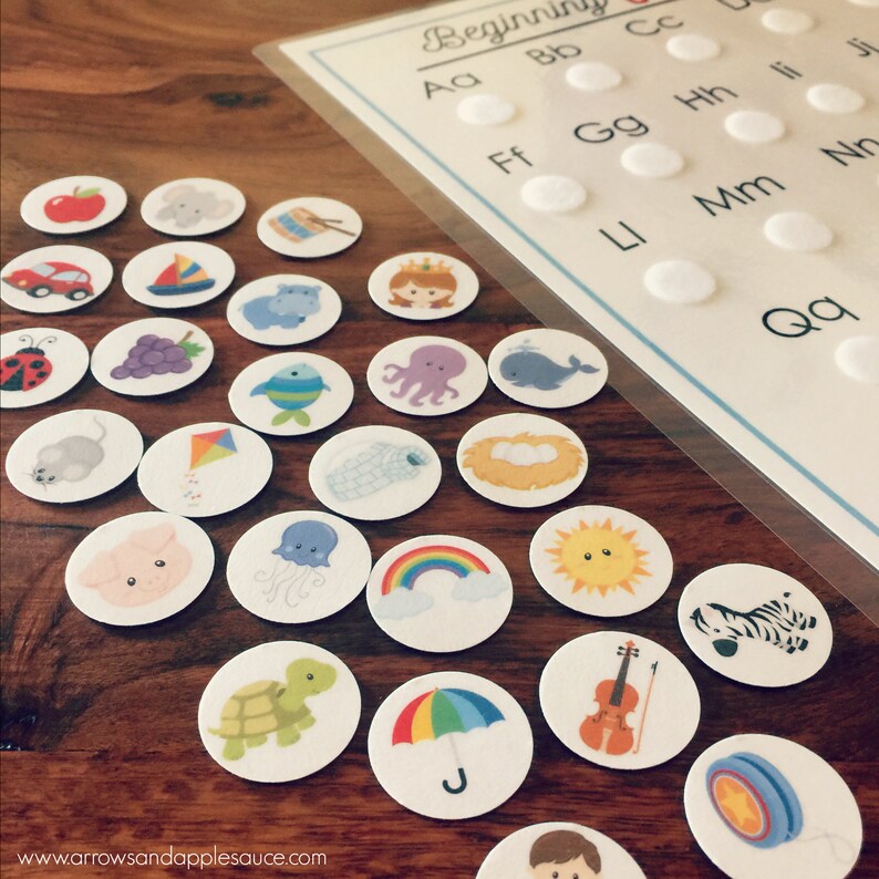 Beginning Sounds Alphabet Practice Vowel Sounds Classroom | Etsy