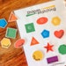 Numbers & Shapes Busy Binder Printable Preschool Curriculum - Etsy