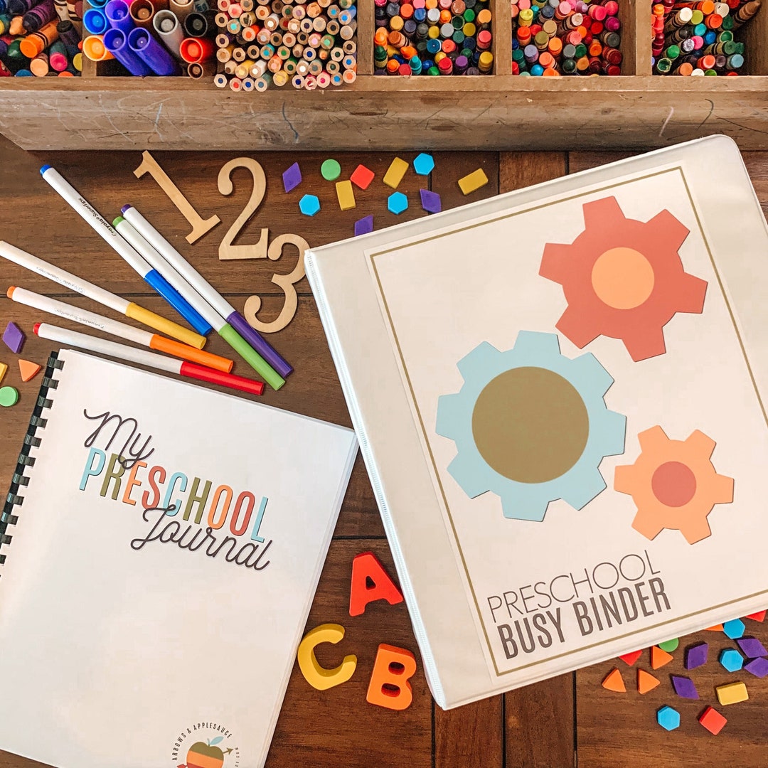 MEGA Preschool Bundle, Printable Pre-k Busy Binder, Preschool Journal ...