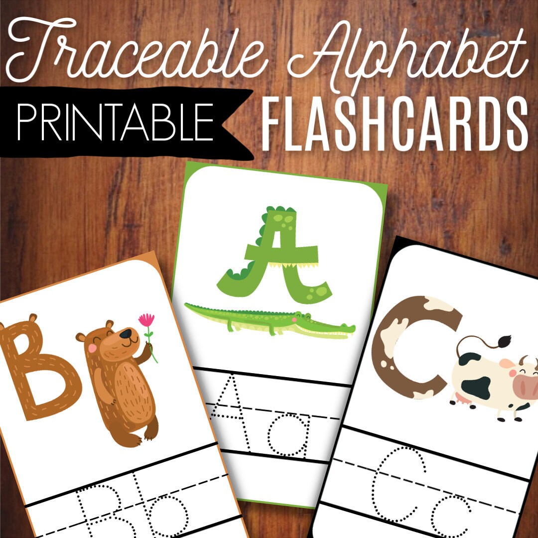 Handwriting Alphabet Tracing Sheet Preschool Letters | Etsy