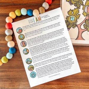 Jesus' I Am Statements Printable Bible Study, Sunday School Lesson ...