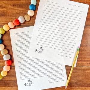 Letter Writing Activity Set, Printable Letter Anatomy Writing Guide ...