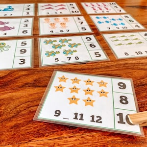 Numbers 1-10 Printable Math Bundle, Preschool & Kindergarten Math ...