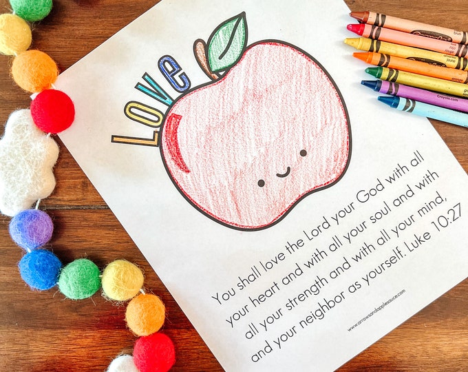 Fruit of the Spirit Coloring Wheel Bible Verse Tracing Coloring Pages ...