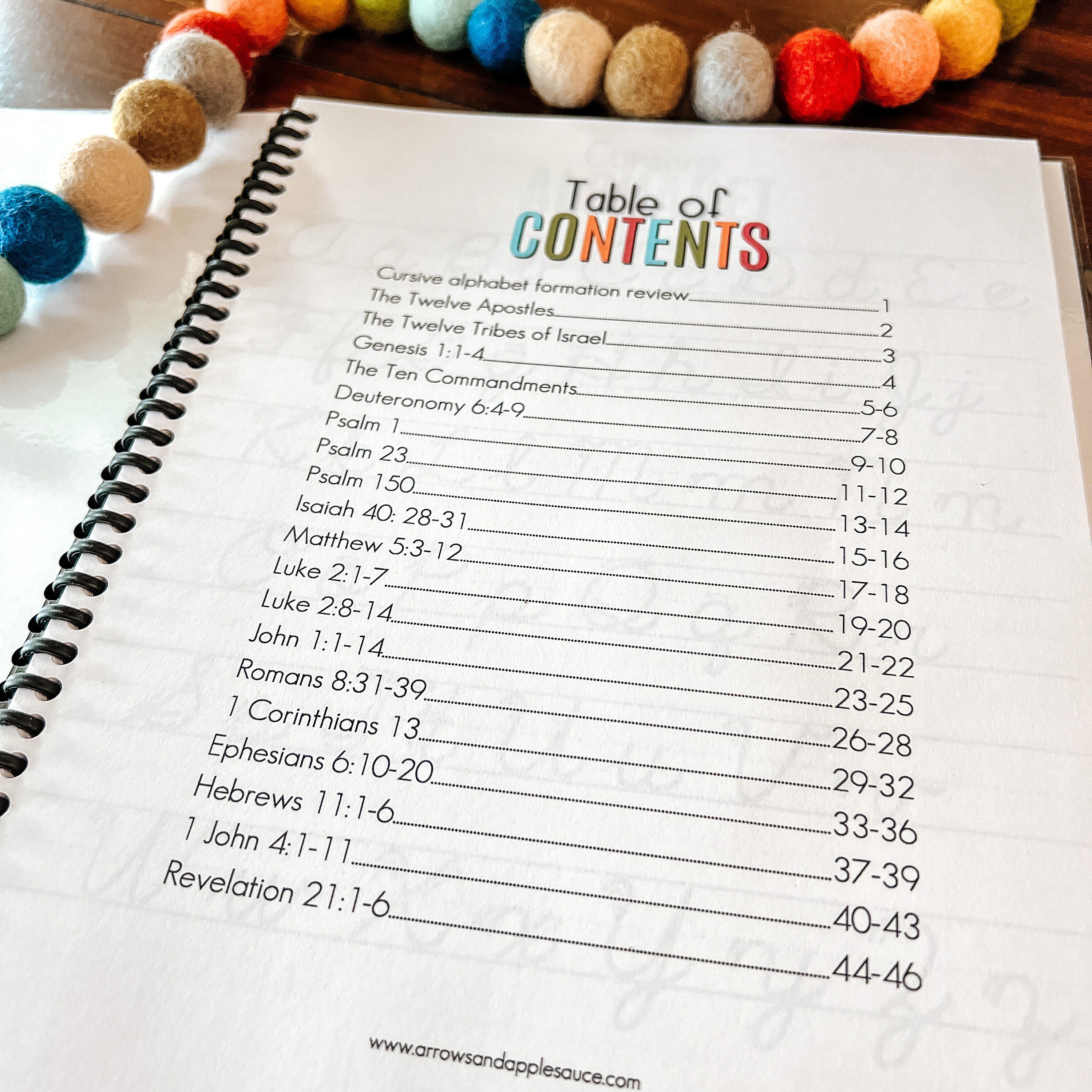 Cursive Bible Verse Printable Tracing Workbook ESV Scripture - Etsy Canada