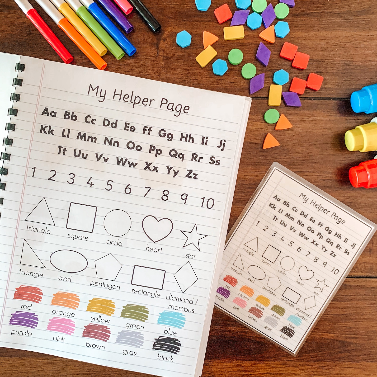 Preschool Journal, Printable Daily Preschool Activity, Learning ...