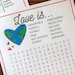 God is Love Bible Activity, Printable Kids Bible Study, John 3:16 ...