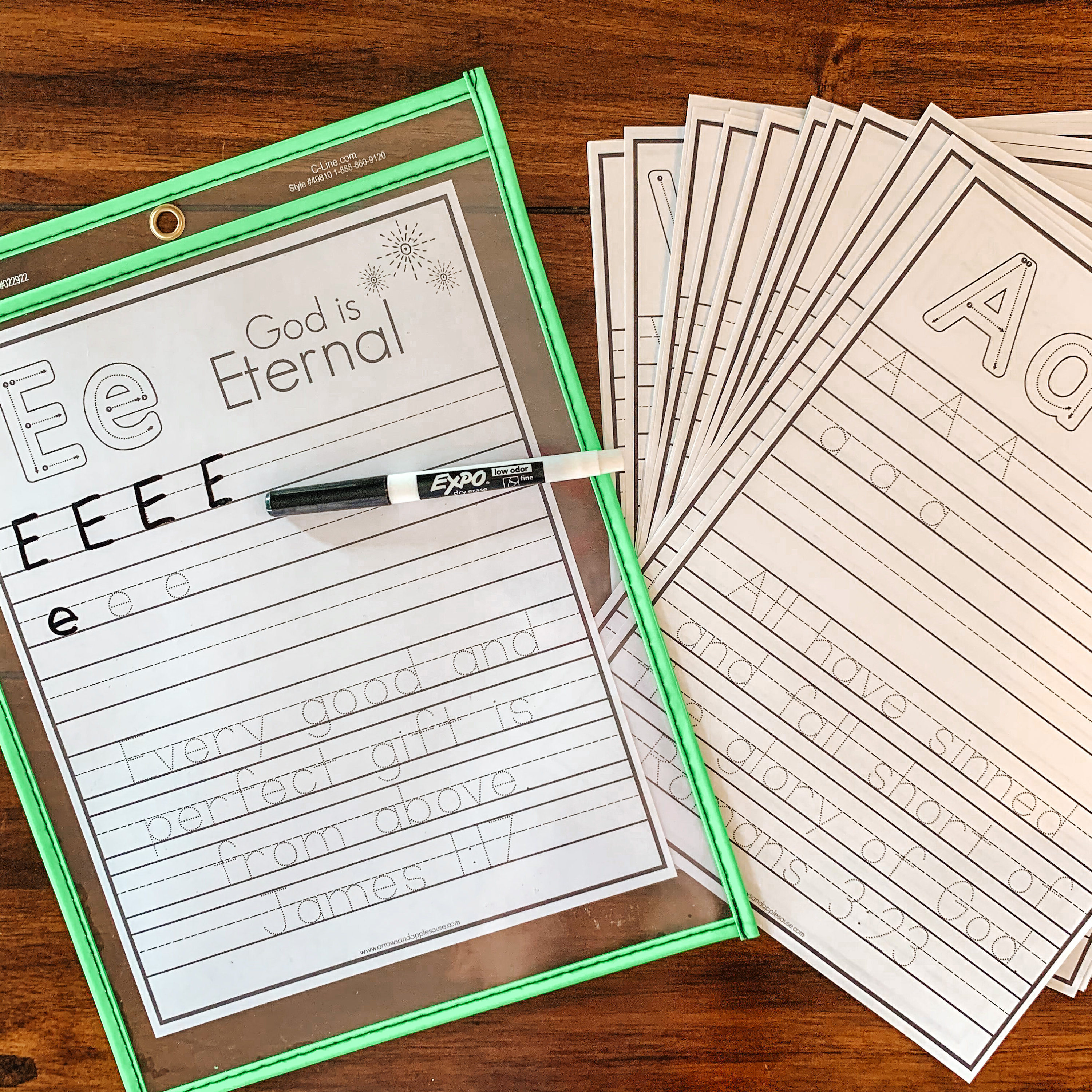 Bible Verse Tracing Pages Printable Alphabet Worksheets - Etsy Canada