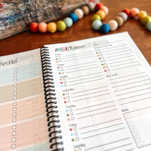 Lesson Planner, EDITABLE Calendar, Homeschool Schedule, Daily Weekly ...
