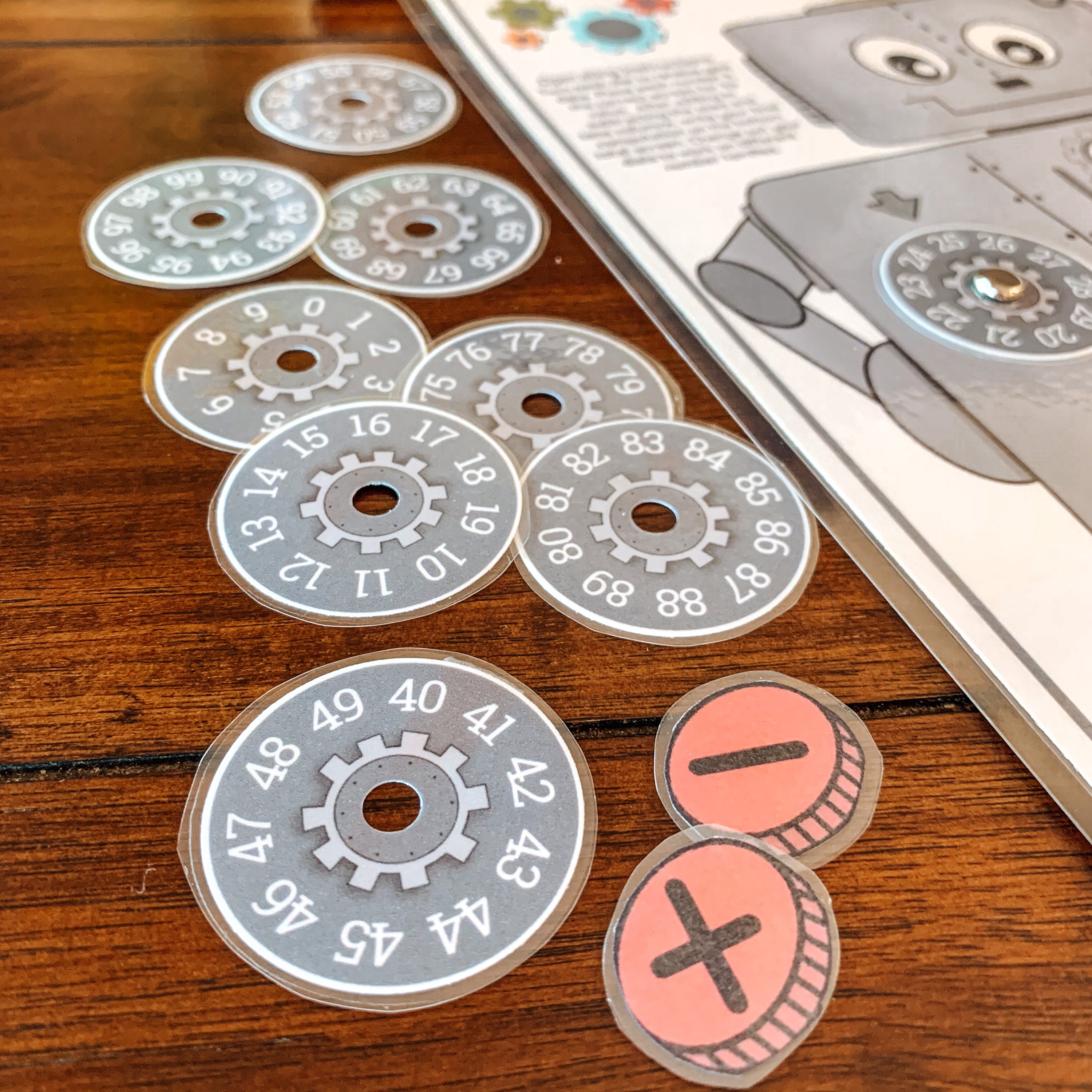 Double Digit Robot, Printable Math Activity, Elementary Math, Addition ...