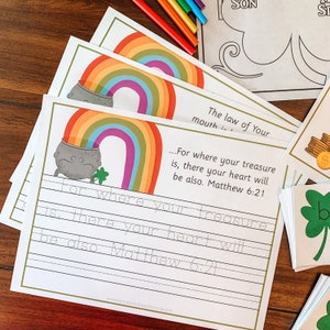 St. Patrick's Day Activity Pack, Printable Saint Patrick's Kids ...