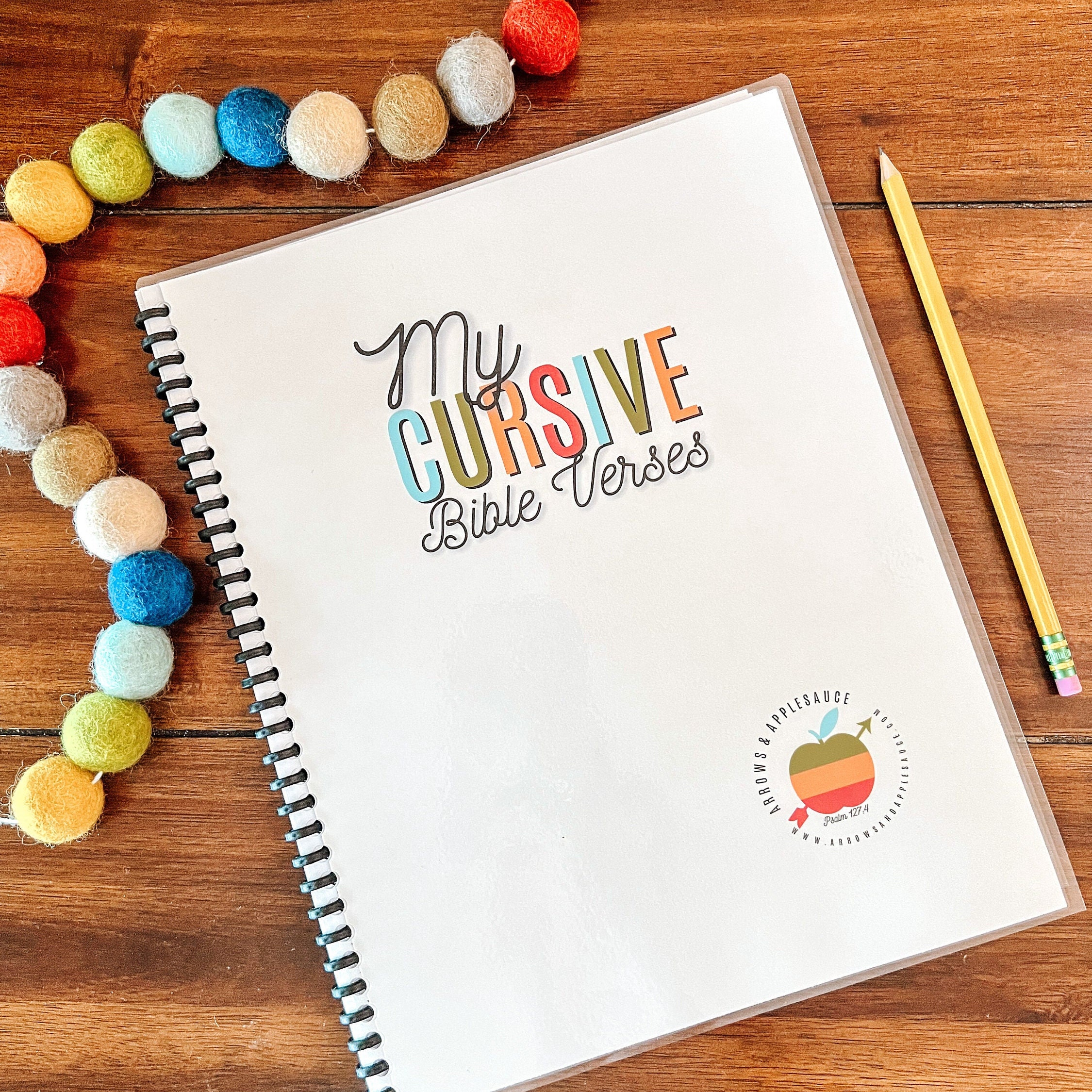 Cursive Alphabet Bible Verses Printable Cursive Workbook | Etsy Canada