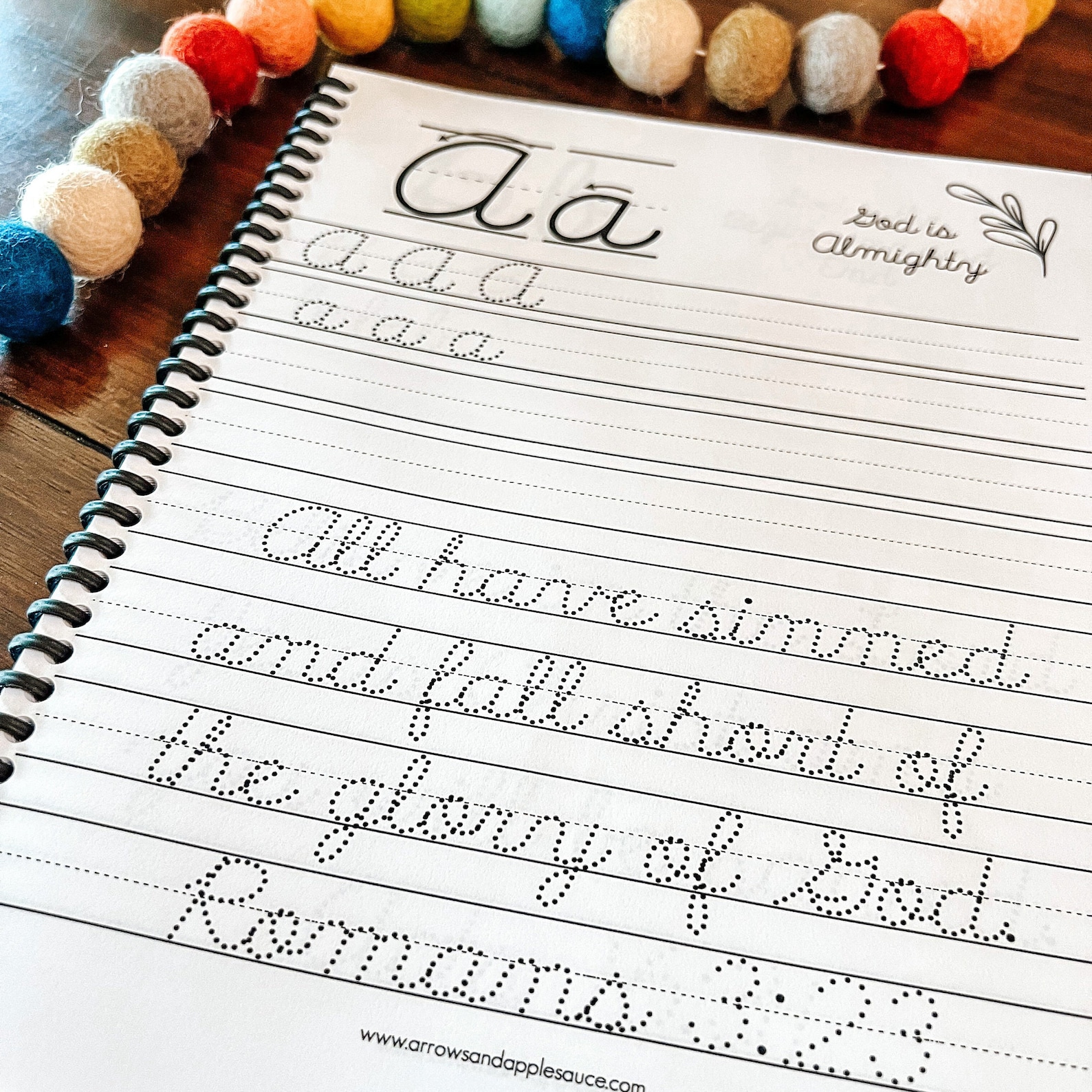 Cursive Alphabet Bible Verses Printable Cursive Workbook - Etsy