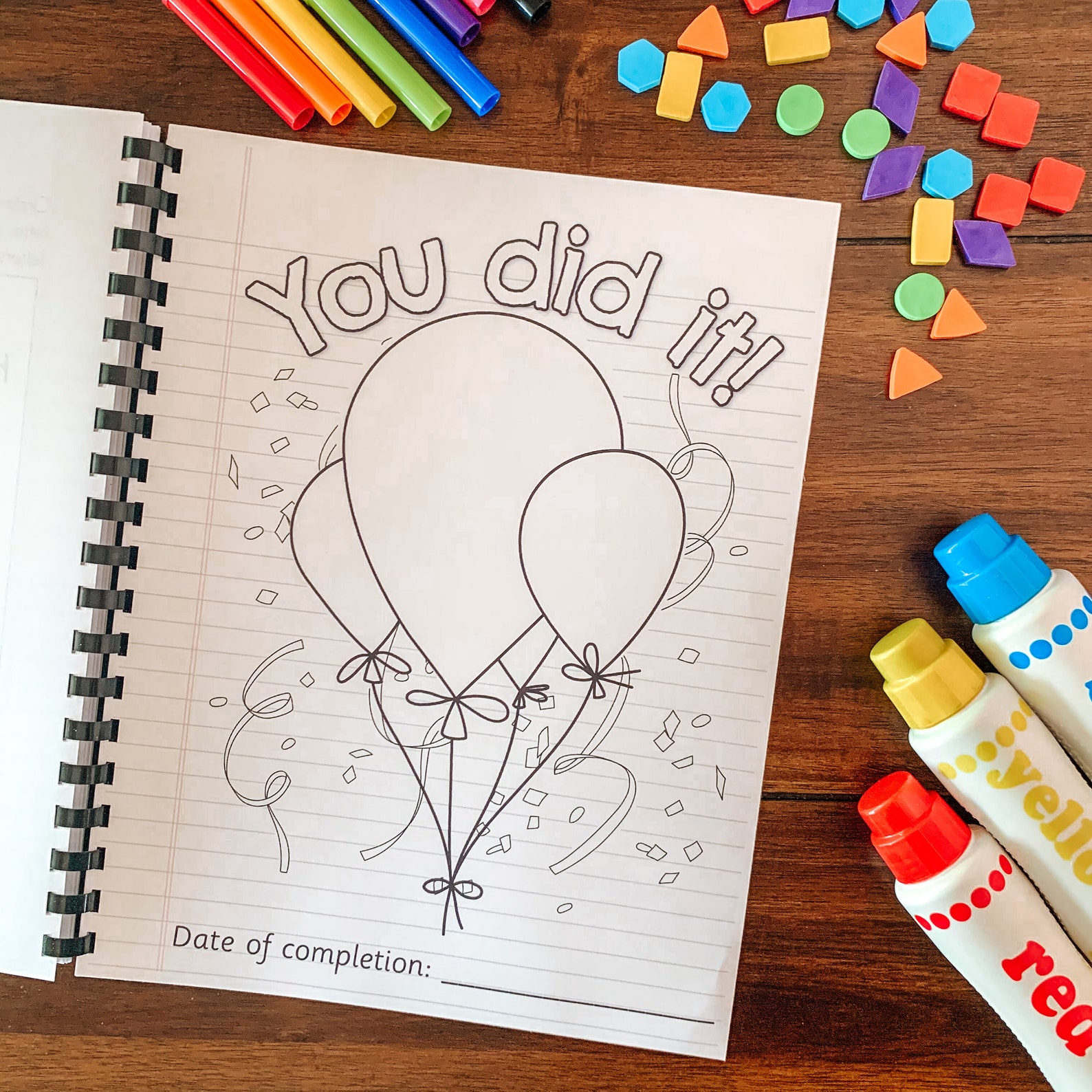 Preschool Journal Printable Daily Preschool Activity - Etsy