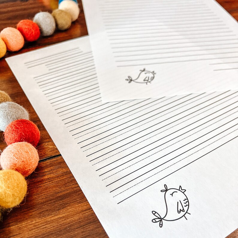 Letter Writing Activity Set, Printable Letter Anatomy Writing Guide ...