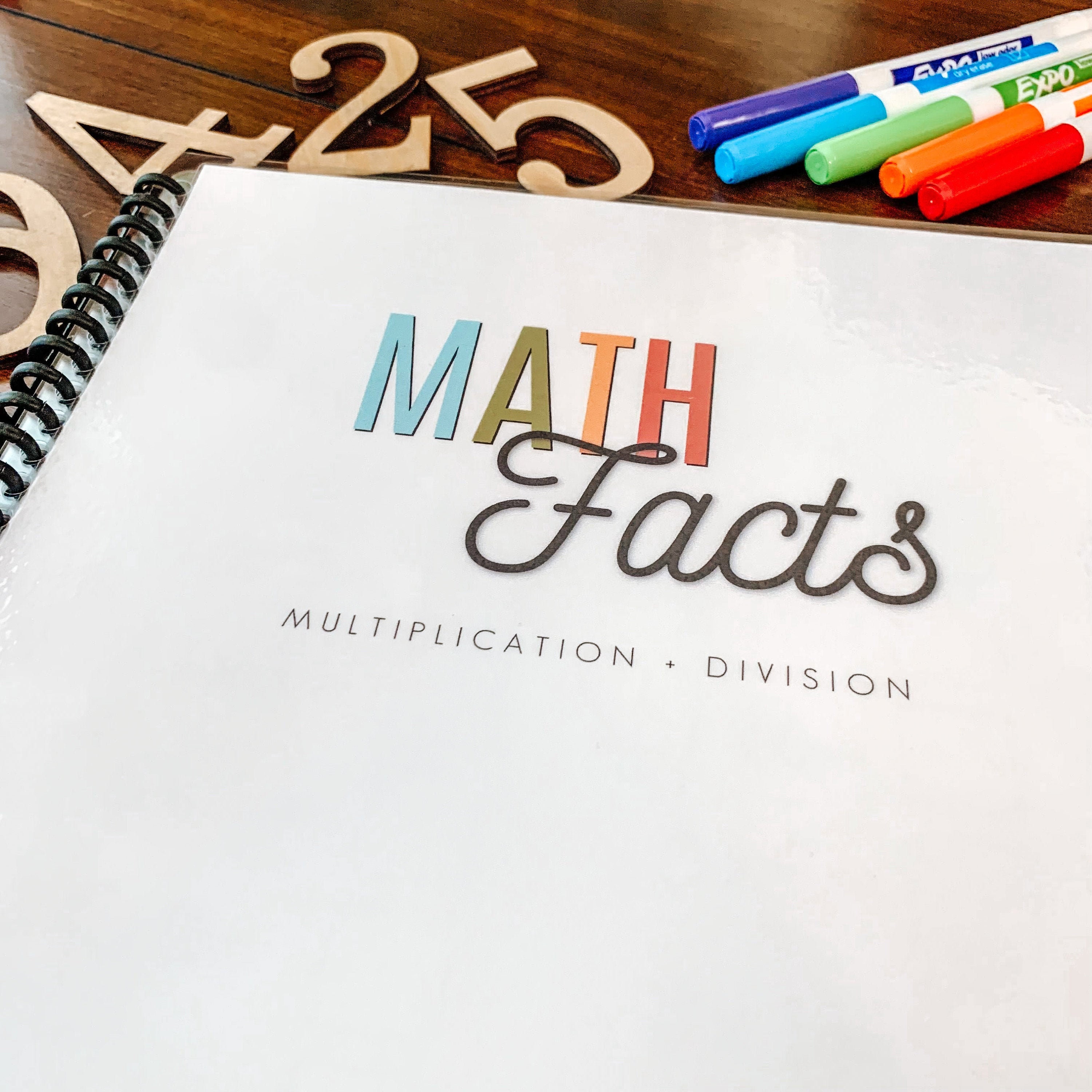 Multiplication and Division Math Facts Printable Workbook - Etsy