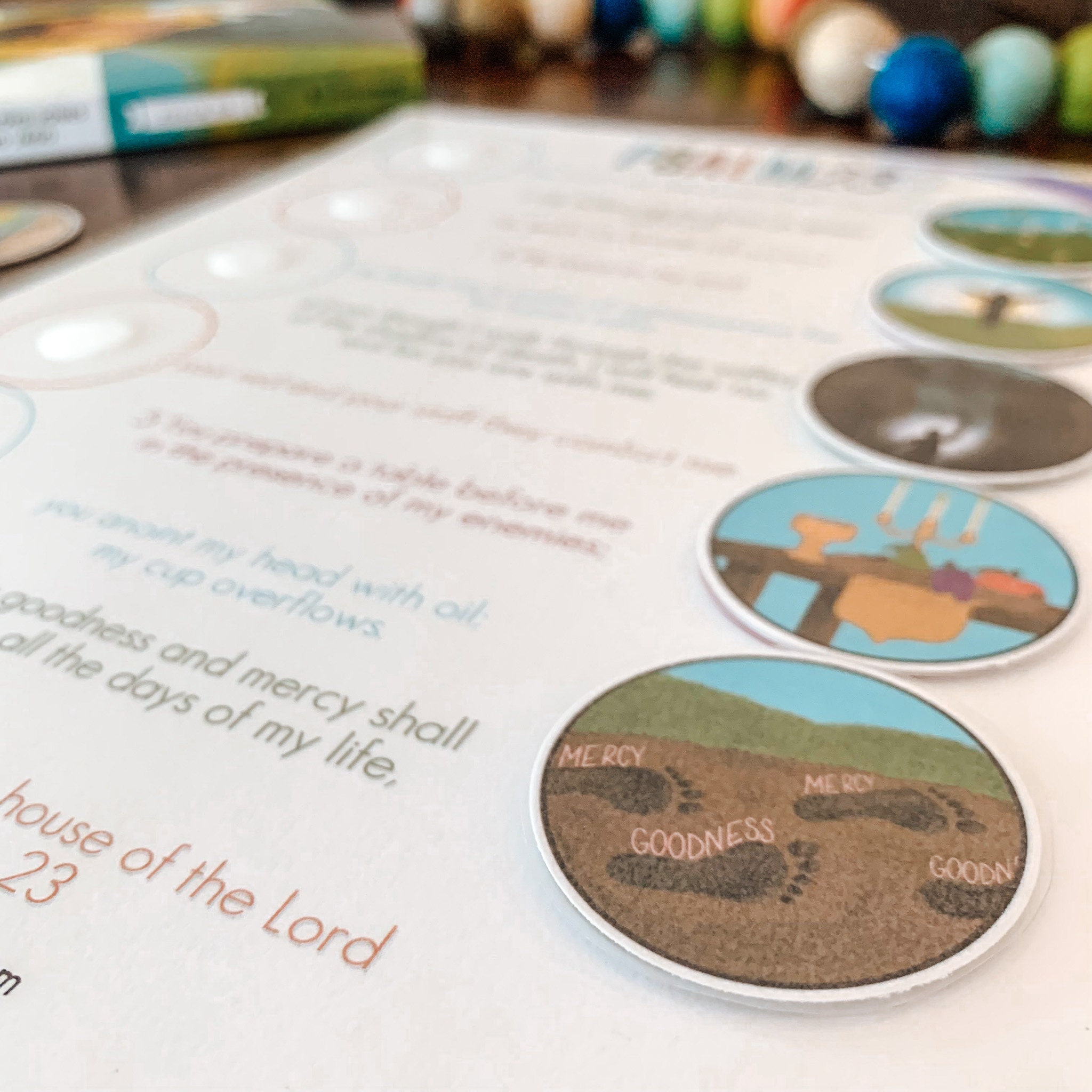 ESV Psalm 23 Printable Activity Bible Memorization Tool - Etsy Australia
