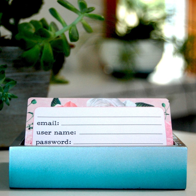 Password Holder - Etsy