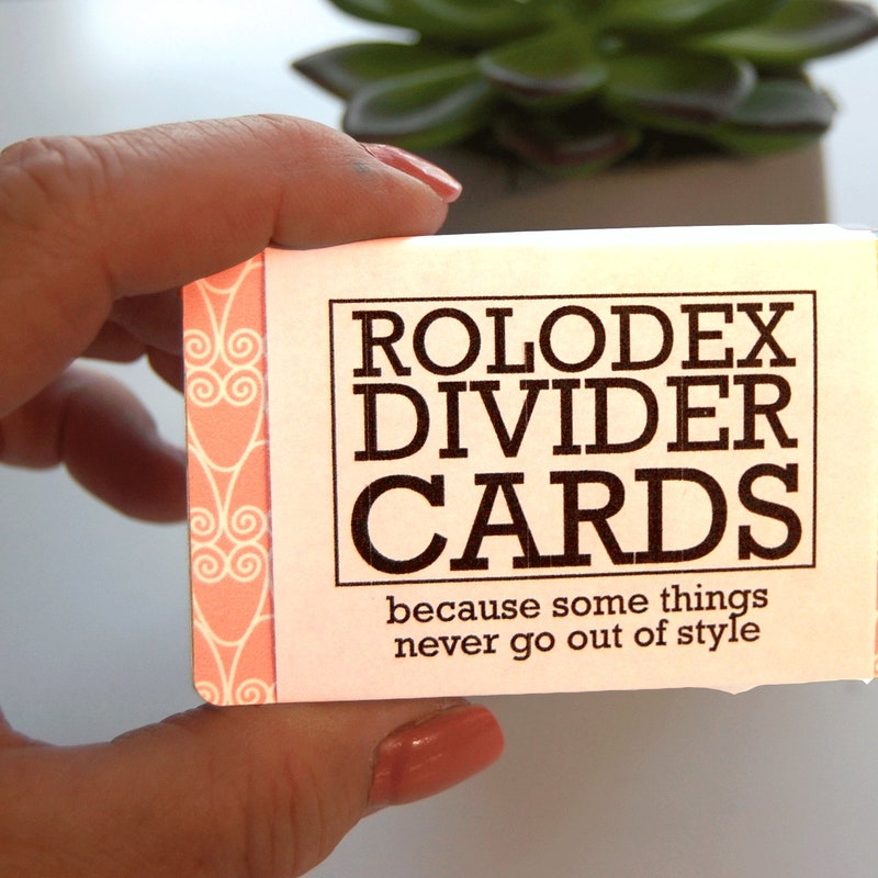 Rolodex - Etsy
