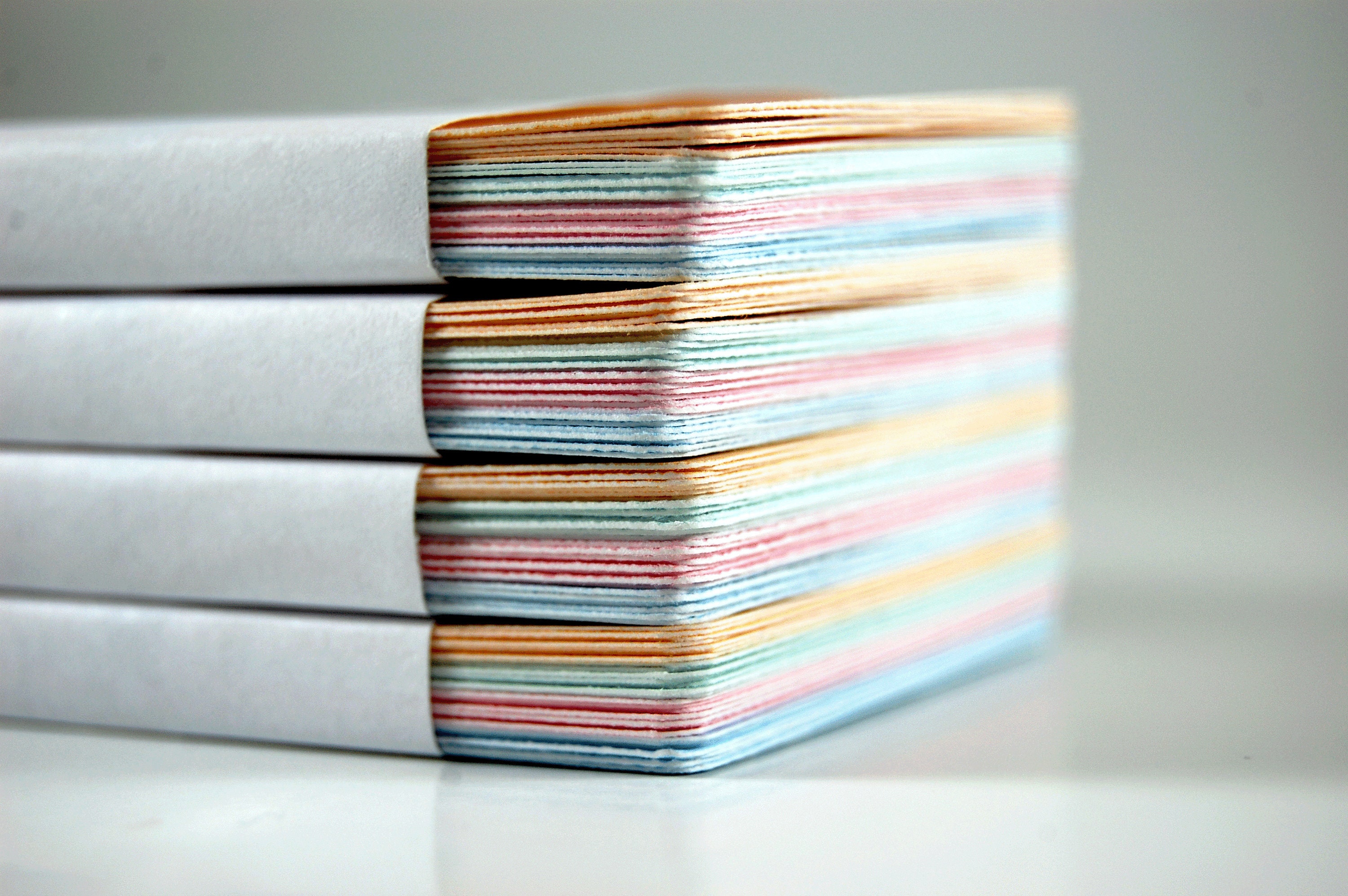 Mini Rolodex Cards Double Sided 4 Color Set Pastels | Etsy