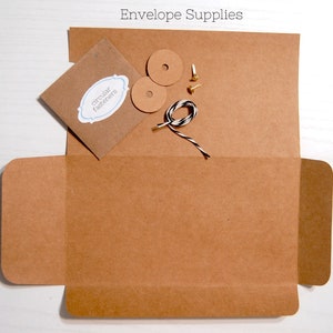 Kraft Envelope With Twine Closure Kit - Etsy