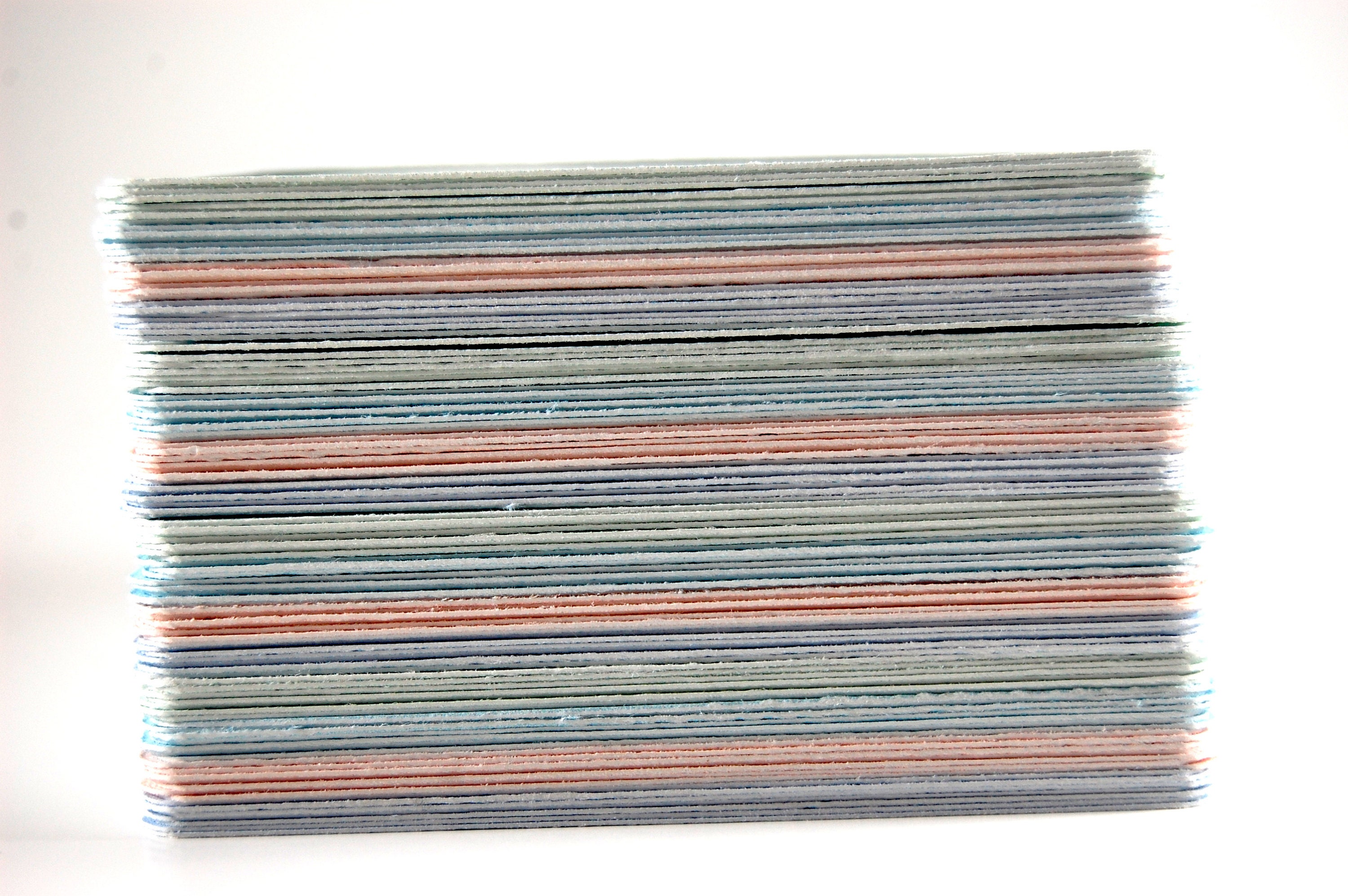 Mini Rolodex Cards Double Sided 4 Color Set Pale Shabby - Etsy