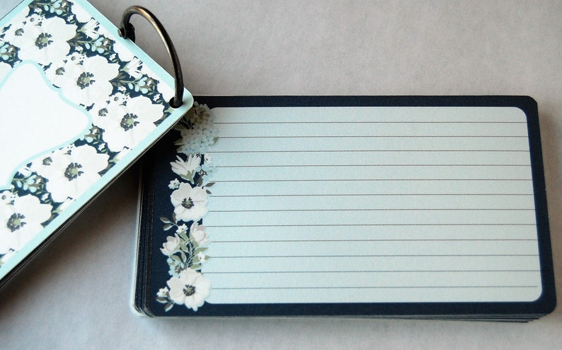 Study Card Refill in Floral Print - Etsy