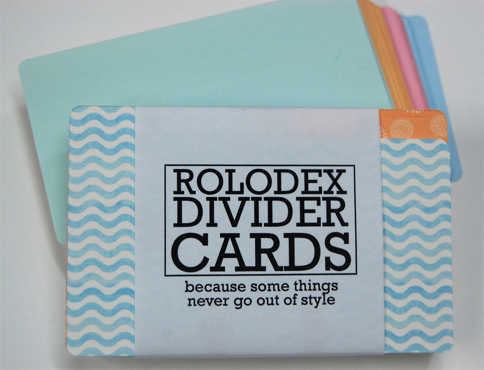 Rolodex Cards Double Sided 4 Color Set - Etsy